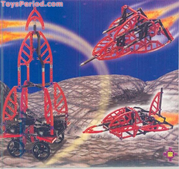 LEGO 3581 Formula Z Car in Storage Box Instructions and Parts List