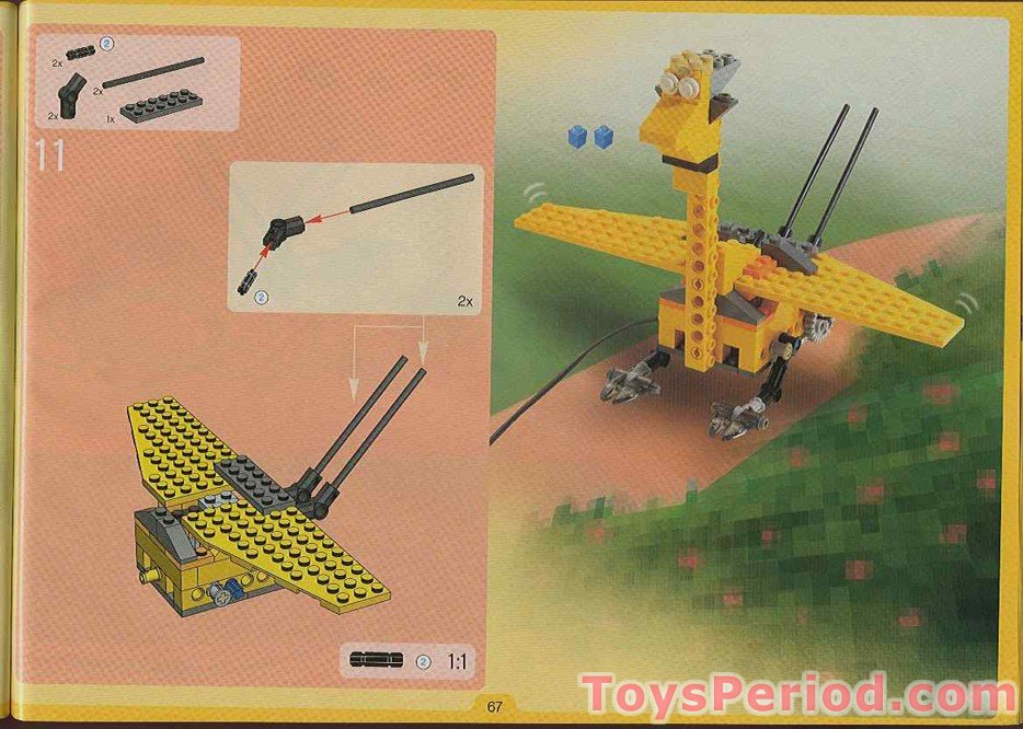 LEGO 4094 Motor Movers Instructions and Parts List
