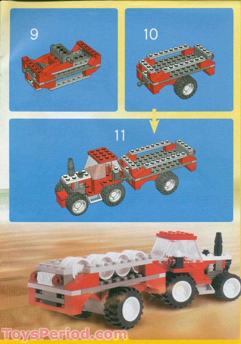 LEGO 4100 Maximum Wheels Instructions and Parts List