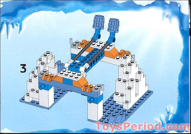 LEGO 4579 Ice Ramp Racers Instructions and Parts List