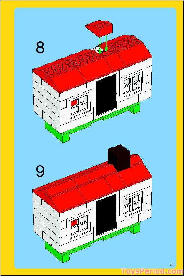 LEGO 5482 Ultimate House Building Set Instructions and Parts List