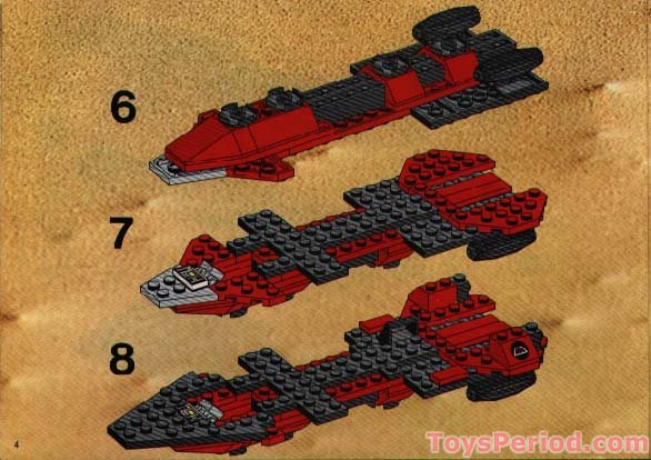 LEGO 6923 Particle Ionizer Instructions and Parts List