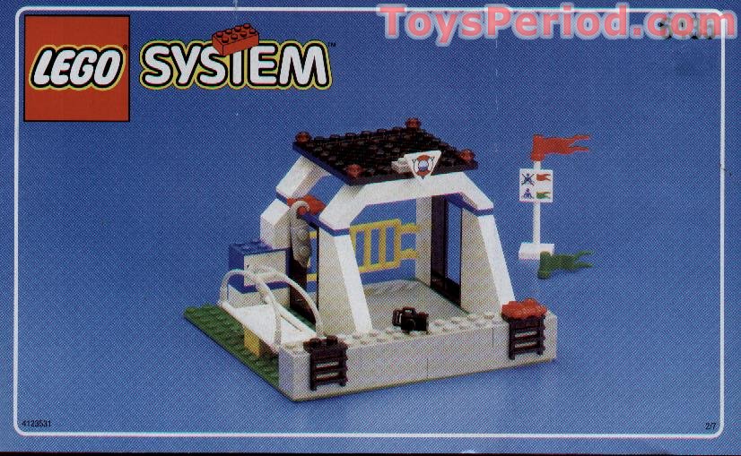 LEGO 6435 Coast Guard Hq Instructions and Parts List