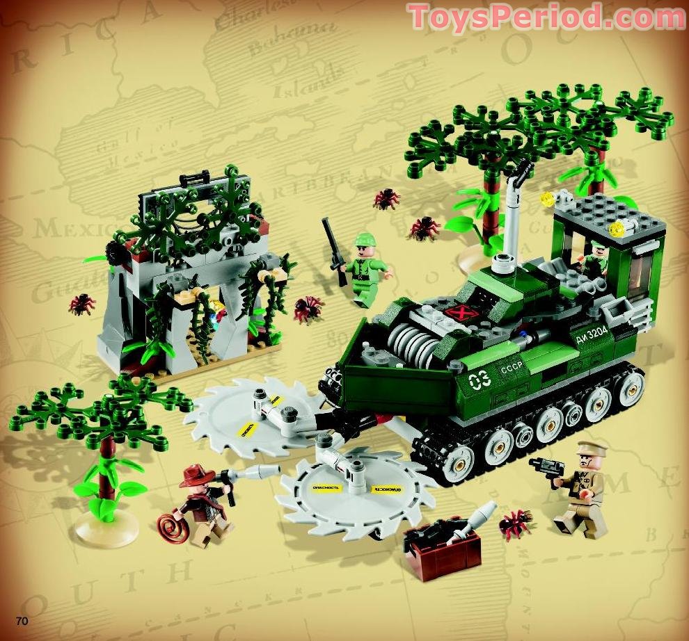 LEGO 7626 Jungle Cutter Instructions and Parts List