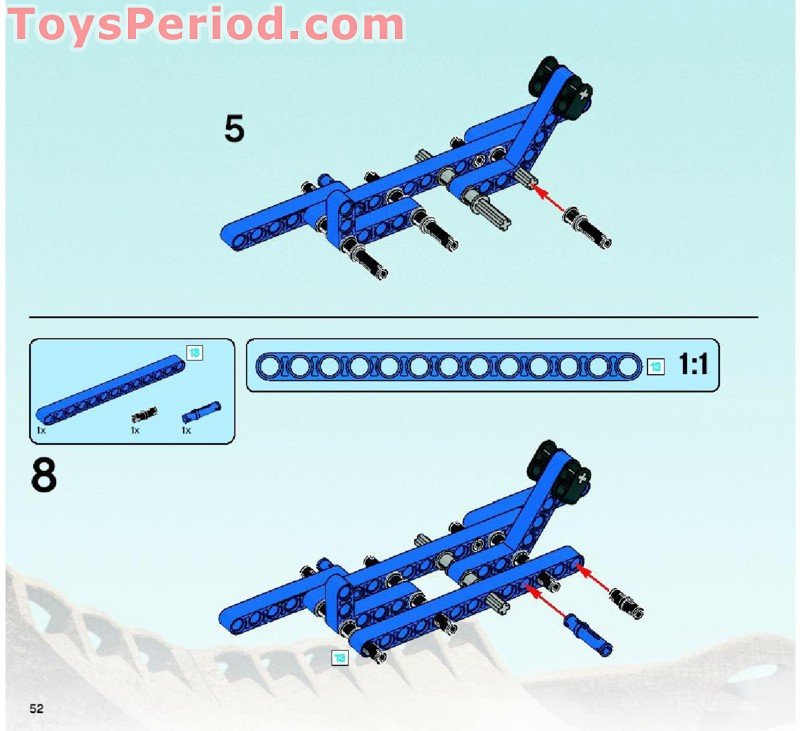 LEGO 8993 Kaxium V3 Instructions and Parts List