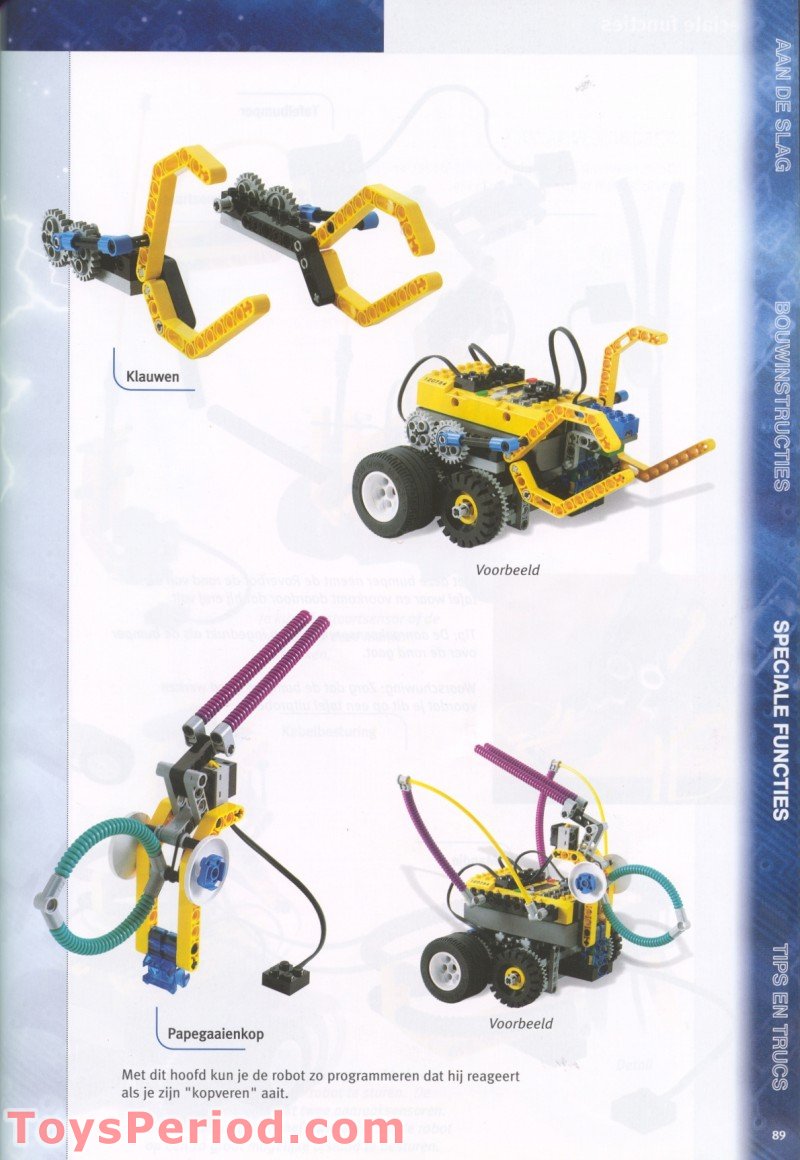 LEGO 9747 Robotics Invention System, Version 1.5 Instructions and Parts ...