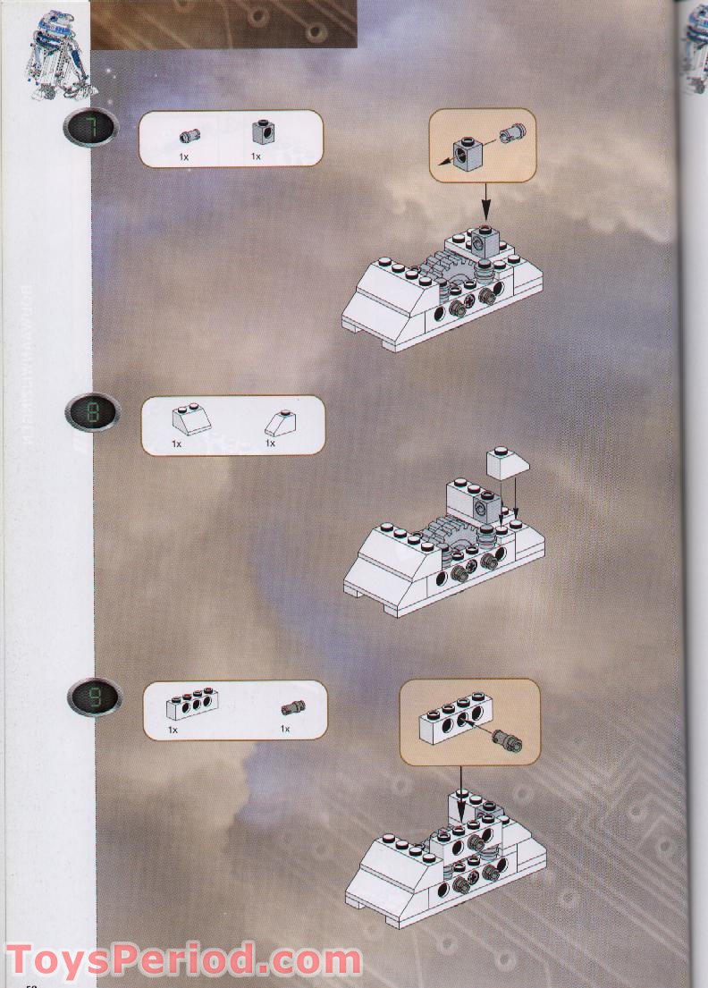 LEGO 9748 Droid Developer Kit Instructions and Parts List