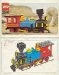 LEGO 396-1 Thatcher Perkins Locomotive Instructions and Parts List