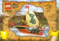LEGO 7416 Emperor's Ship Instructions and Parts List