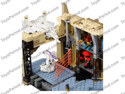 LEGO 70596 Samurai X Cave Chaos Set Parts List