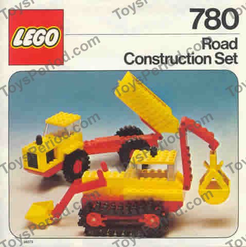LEGO 780 Road Construction Set Parts List