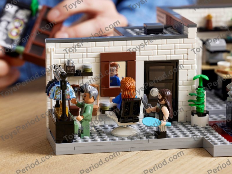 LEGO 10291 Queer Eye – The Fab 5 Loft Set Parts List