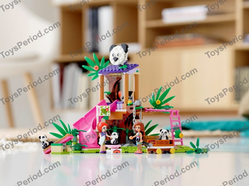 LEGO 41422 Panda Jungle Tree House Set Parts List