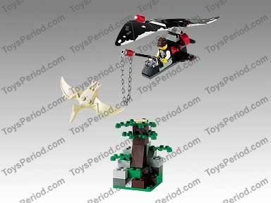 LEGO 5921 Research Glider Instructions and Parts List