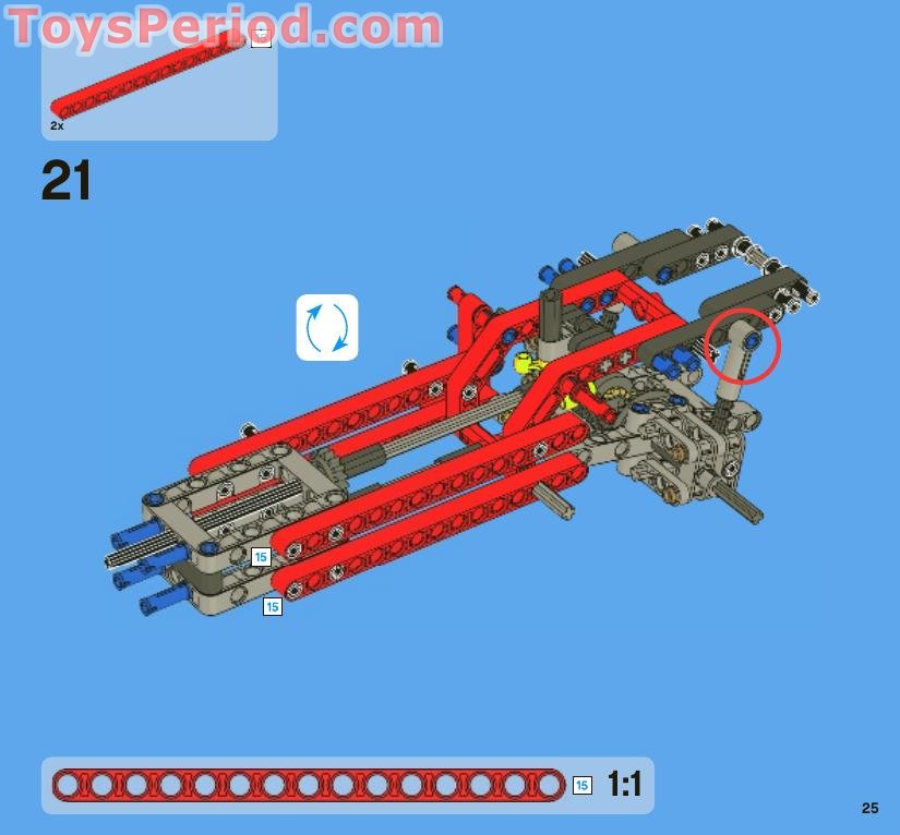 LEGO 8081 Extreme Cruiser Instructions and Parts List