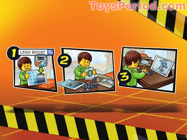 Lego 17101 Boost Creative Toolbox Instructions And Parts List