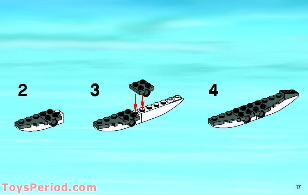 LEGO 3178 Seaplane Instructions and Parts List