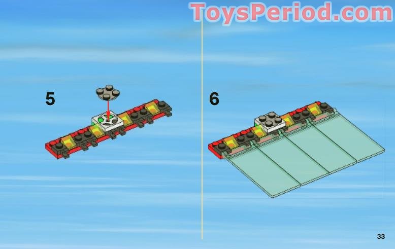 LEGO 3368 Space Center Instructions and Parts List