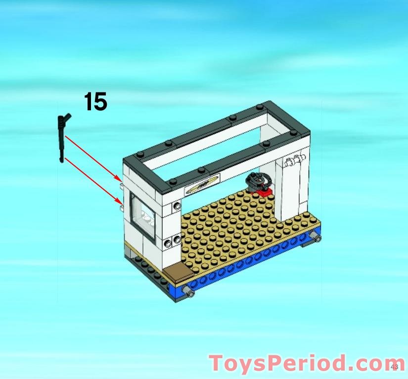 LEGO 4644 Marina Instructions and Parts List