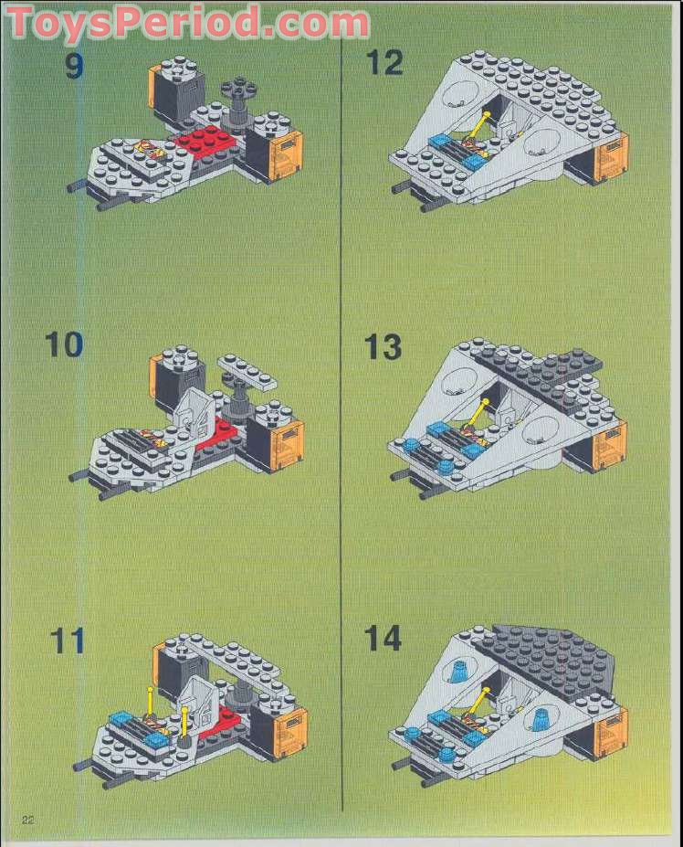 LEGO 2153 Robo Stalker Instructions and Parts List