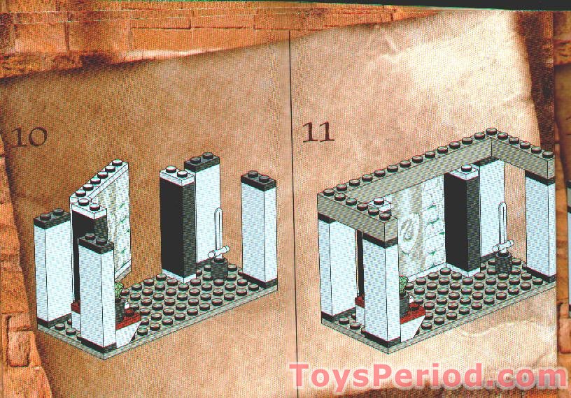 LEGO 4735 Slytherin Instructions and Parts List