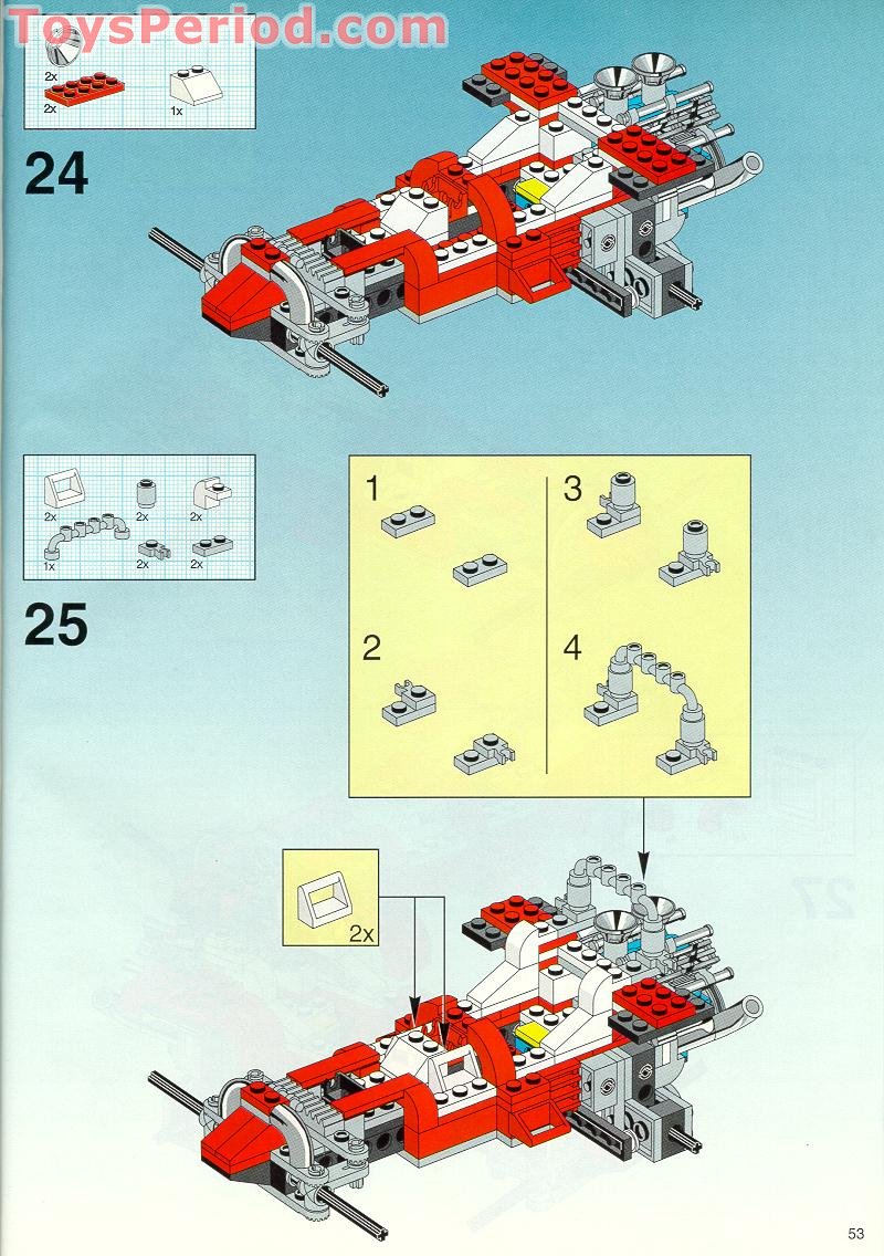 LEGO 5561 Big Foot 4x4 Instructions and Parts List