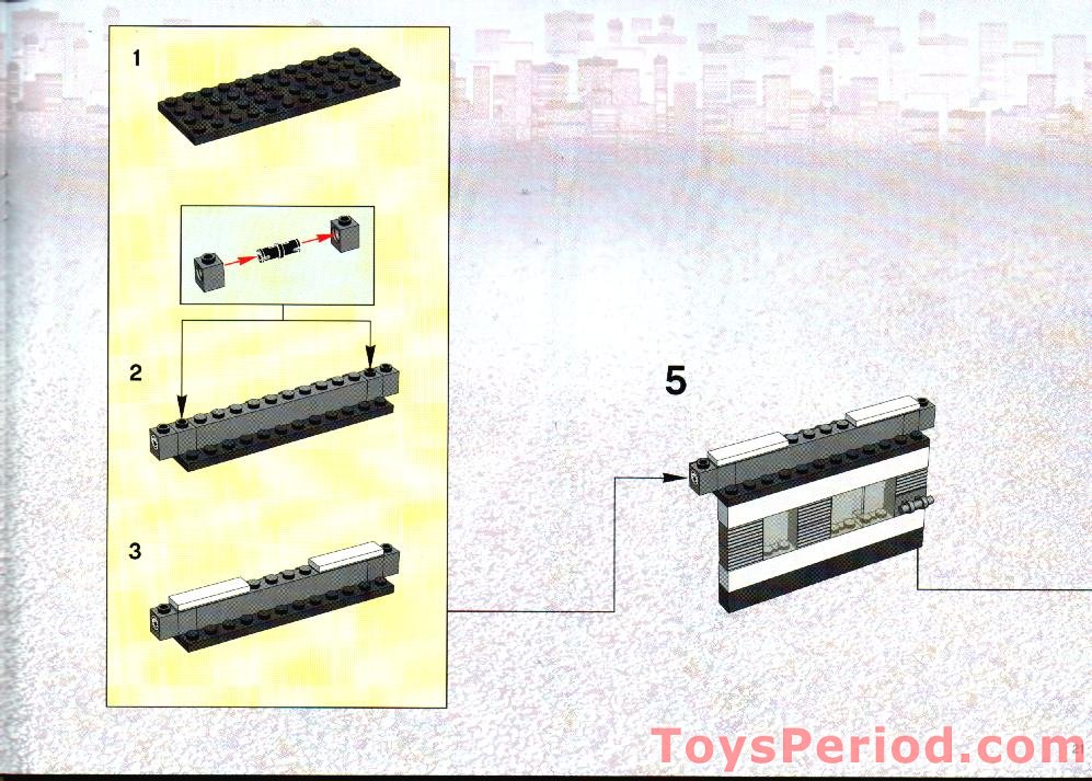 LEGO 7034 Surveillance Truck Instructions and Parts List
