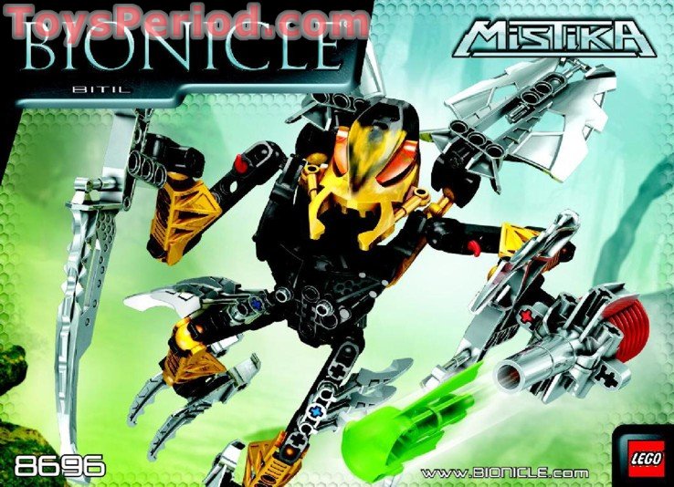 LEGO 8696 Bitil Instructions and Parts List