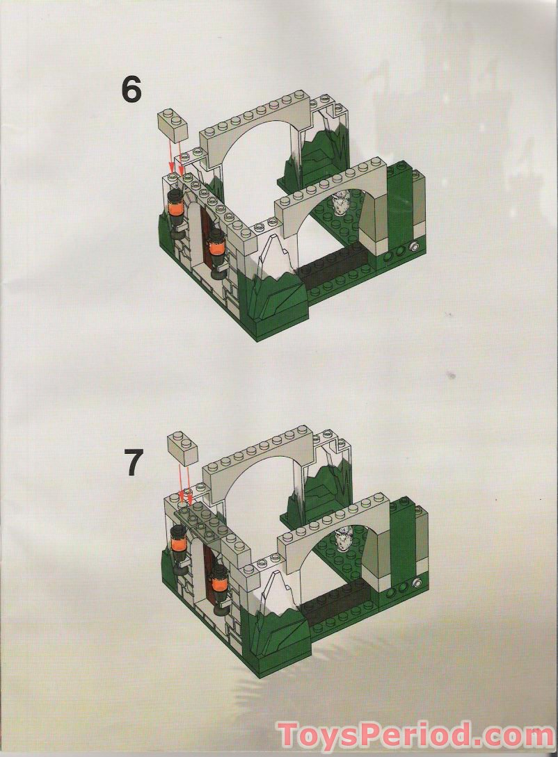 LEGO 8823 Mistlands Tower Instructions and Parts List