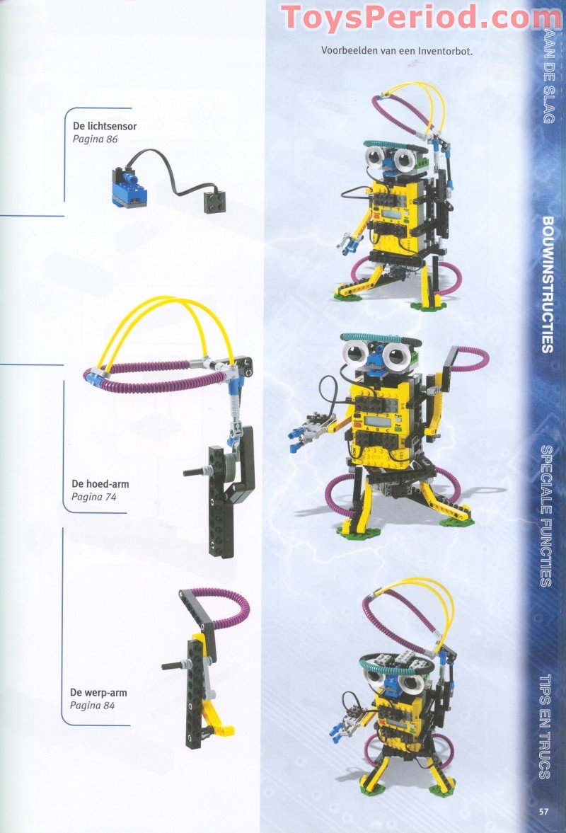 LEGO 9747 Robotics Invention System, Version 1.5 Instructions and Parts ...