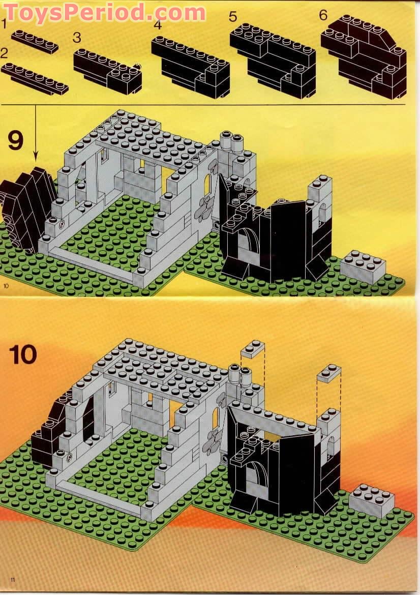 LEGO 6066 Camouflaged Outpost Instructions and Parts List