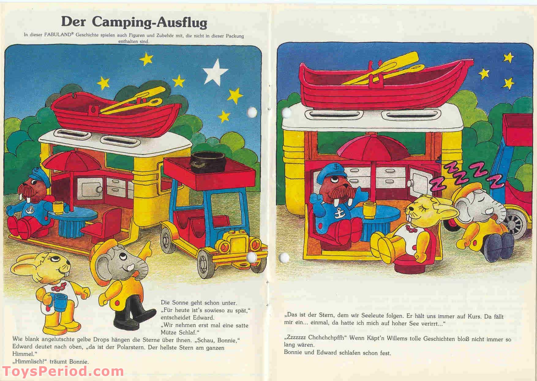 LEGO 3680 Camping Caravan Instructions and Parts List