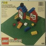 LEGO 626-1 Large Green Baseplate Set Parts List