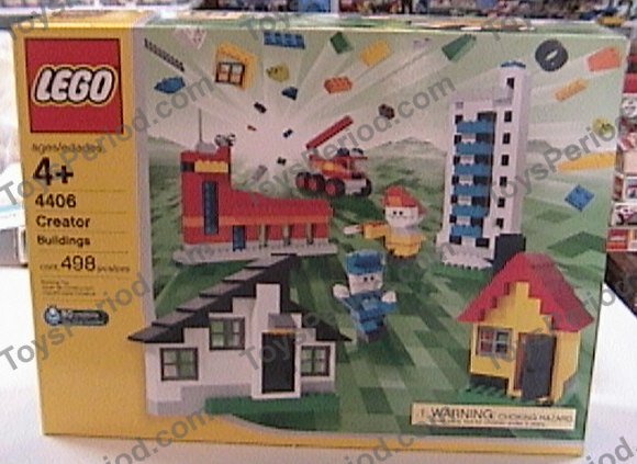 LEGO 4406 Buildings Instructions and Parts List