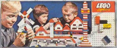 LEGO 050-1 Basic Building Set in Cardboard from 1964 | LEGO Reference