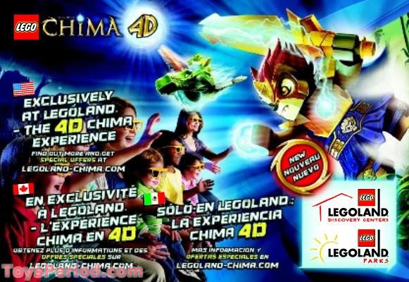 LEGO 70000 Razcal's Glider Instructions and Parts List