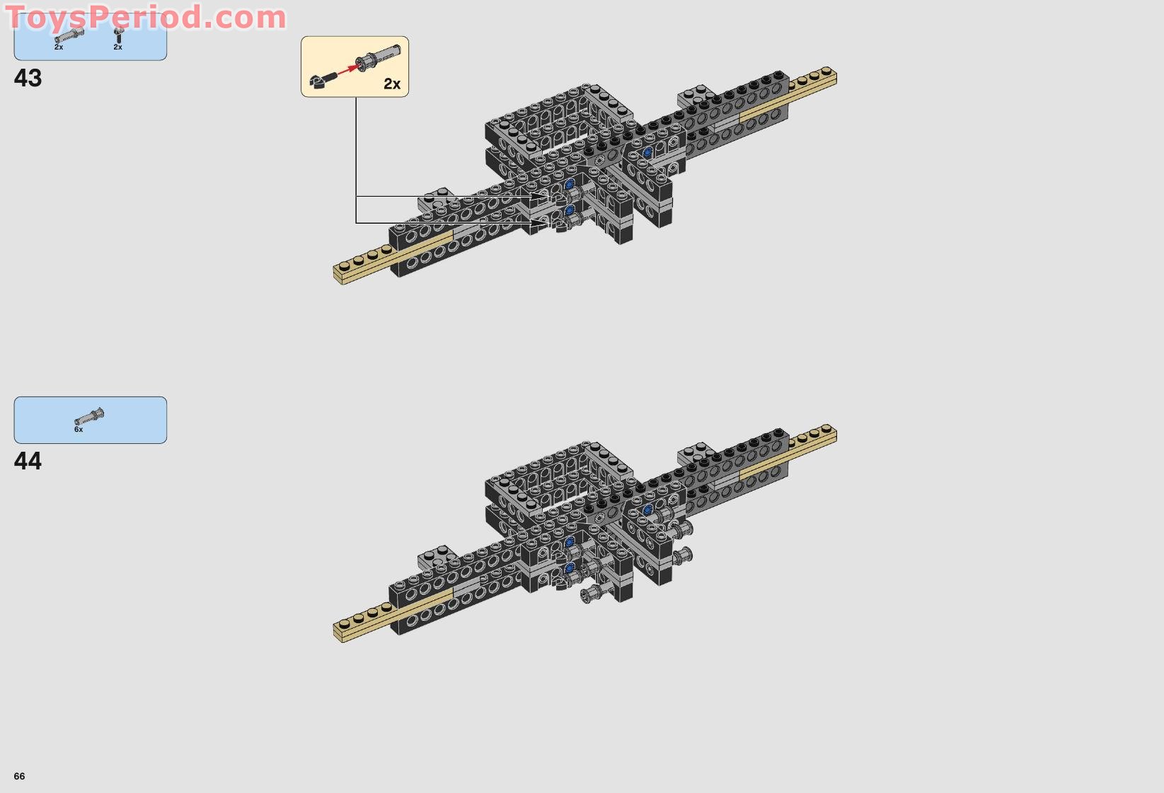 LEGO 75192 Millennium Falcon Instructions and Parts List