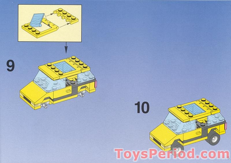 LEGO 1255-1 Shell Promotional Set - Service Station Series - Car Wash ...