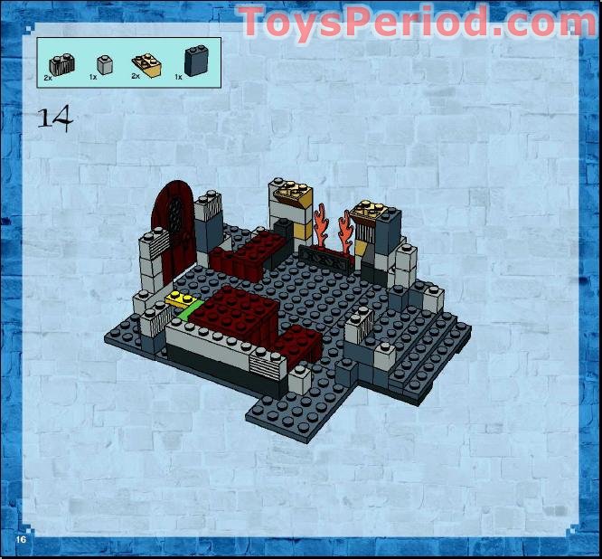 LEGO 4754 Hagrid's Hut (2nd Edition) Instructions and Parts List