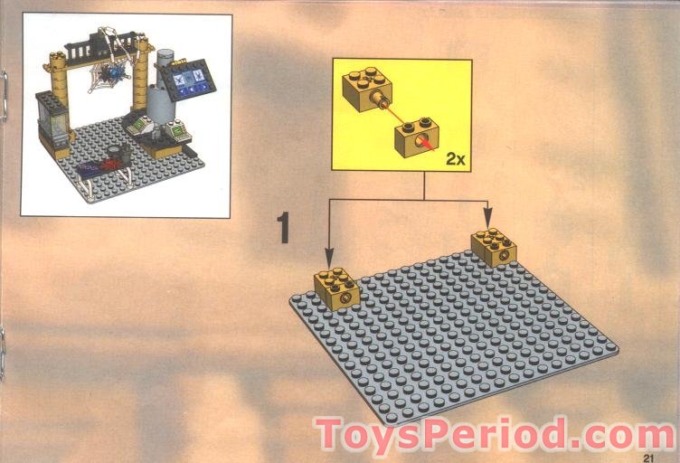 LEGO 4851 The Origins Instructions and Parts List