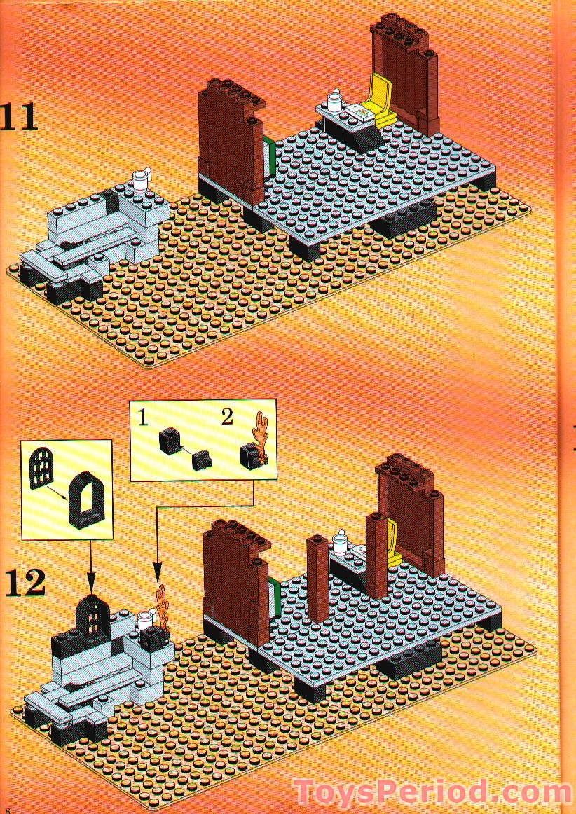 LEGO 6764 Sheriff's Lock-Up Instructions and Parts List