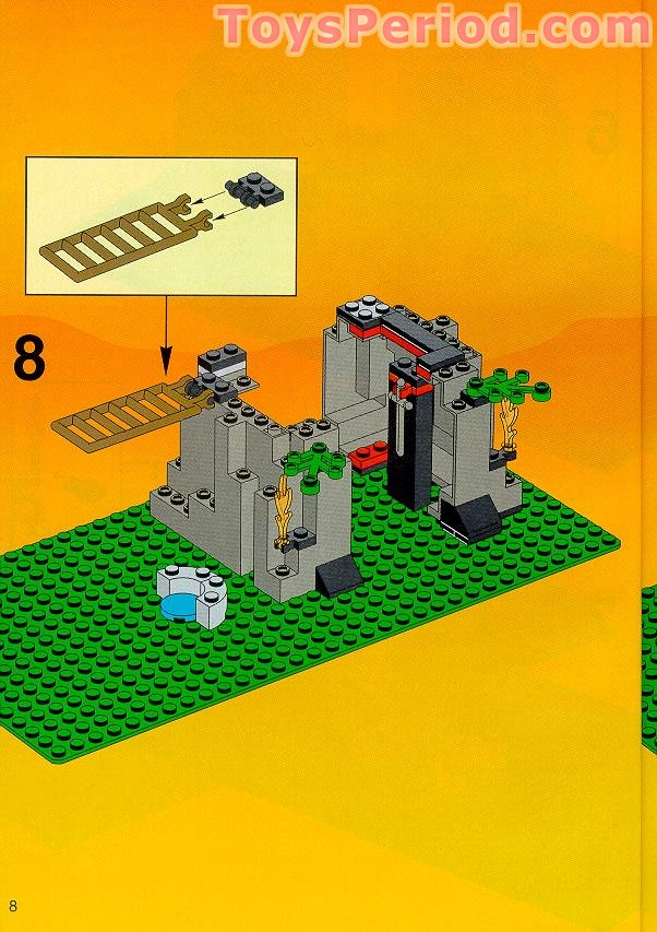 LEGO 6046 Hemlock Stronghold Instructions and Parts List