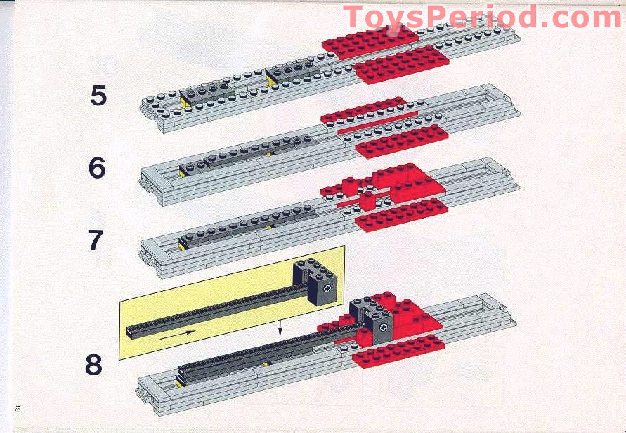 LEGO 6542 Launch and Load Seaport Instructions and Parts List