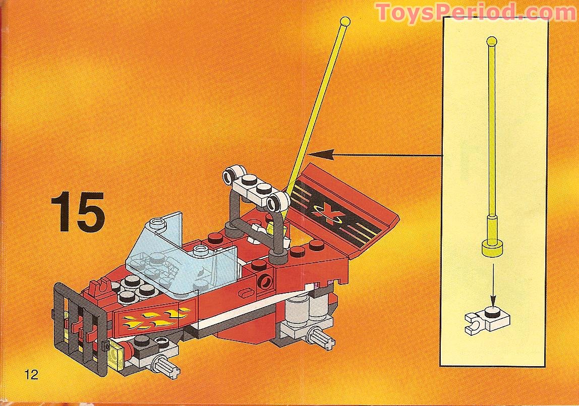 LEGO 6589 Radical Racer Instructions and Parts List