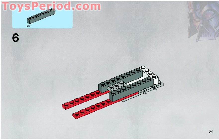 LEGO 7751 Ahsoka's Starfighter and Vulture Droid Instructions and Parts ...