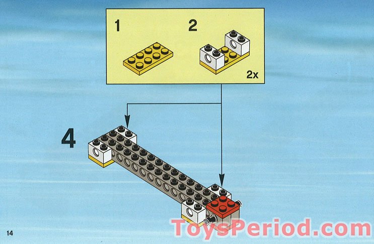 LEGO 7992 Container Stacker Instructions and Parts List