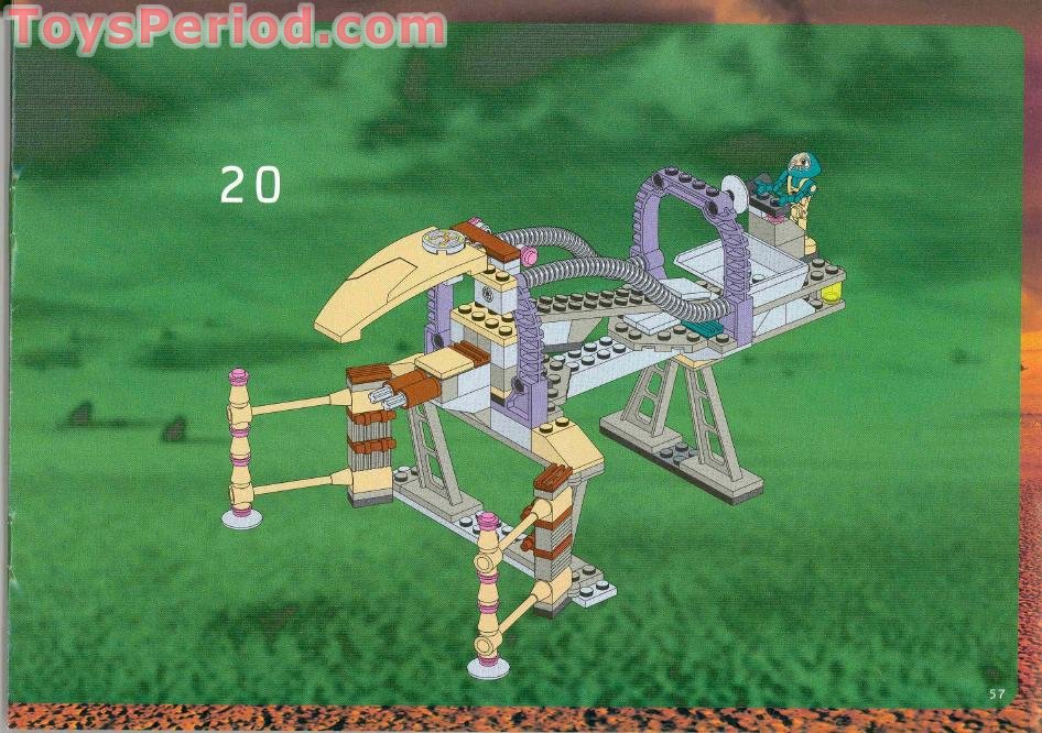 LEGO 7316 Excavation Searcher Instructions and Parts List