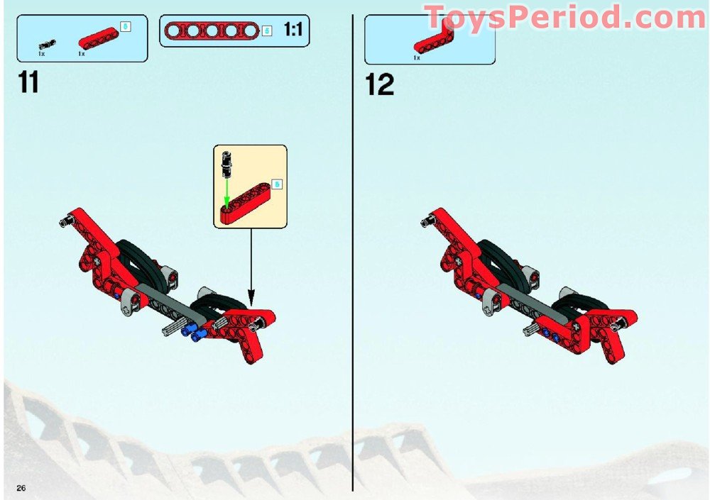 LEGO 8996 Skopio XV-1 Instructions and Parts List