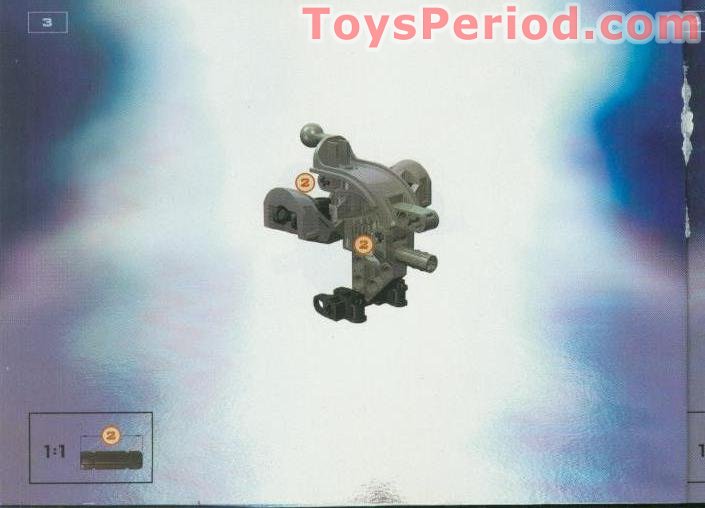 LEGO 8591-1 Vorahk Instructions and Parts List