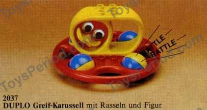 LEGO 2037 Spinning Rattle Set Parts List